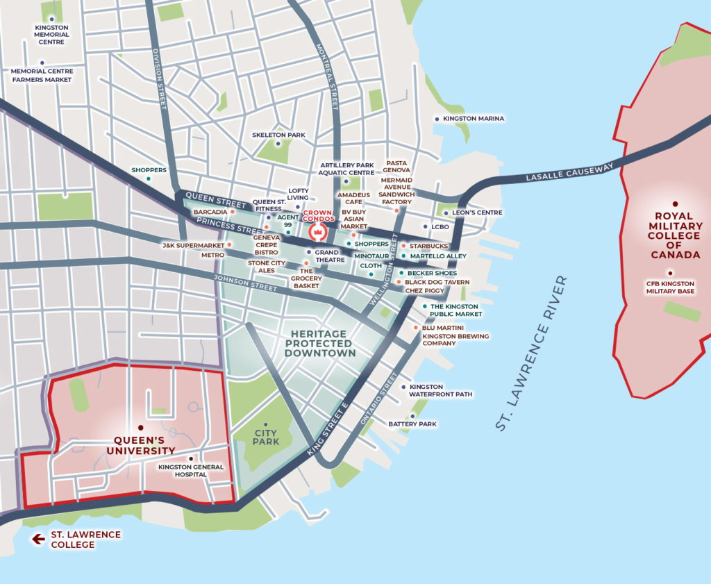 Crown Condos Downtown Location - Crown Condominiums